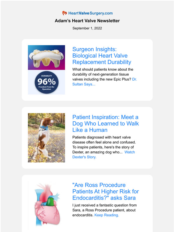 HeartValveSurgery: Heart Valve Surgery Newsletter | Milled