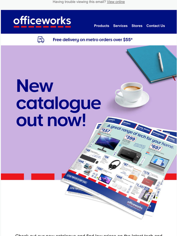 Officeworks: New catalogue out | Milled