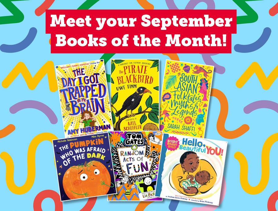 Scholastic: Meet your September Books of the Month! | Milled