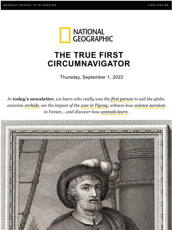 National Geographic: Meet the man who completed Magellan's mission | Milled