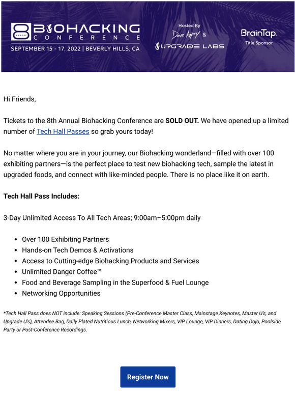 Bulletproof: Your chance to visit the Biohacking Wonderland | Milled