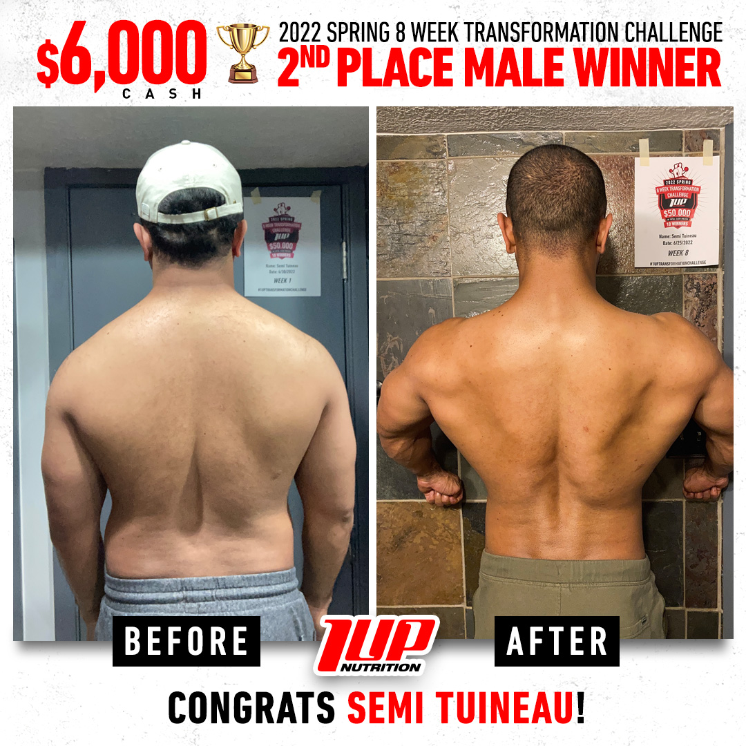 1 Up Nutrition ๐ธ A Must See Transformation 6 000 Cash Winner Milled