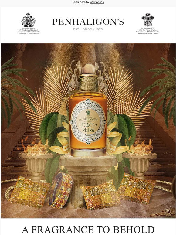 Penhaligon's: Presenting the Legacy Of Petra | Milled
