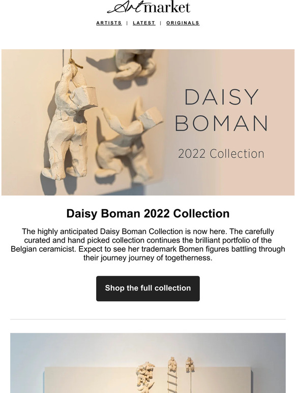 Artmarket Gallery: New Daisy Boman Originals | Milled