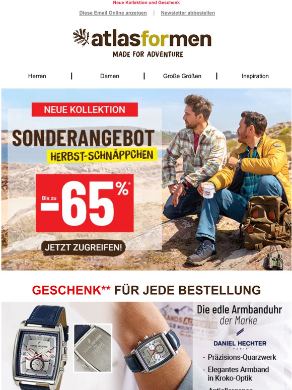 Atlas For Men: So beginnt der September richtig: Neue Kollektion 🎁 | Milled