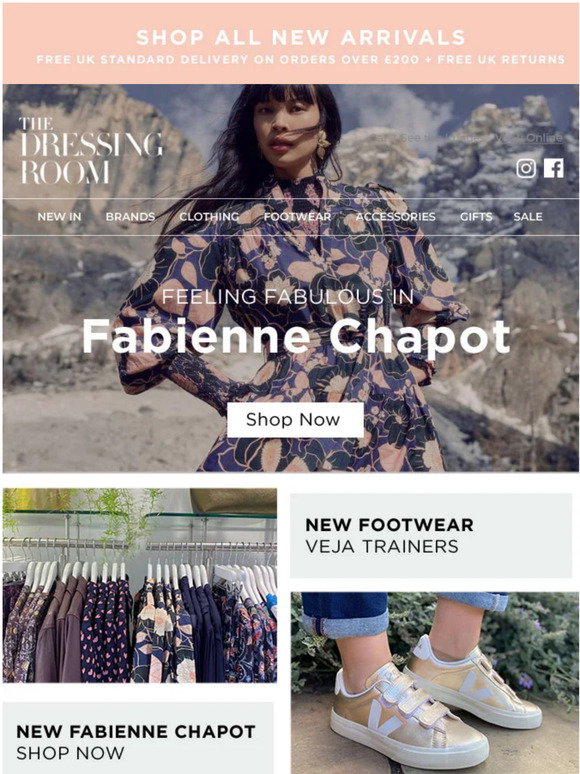 The Dressing Room: Feeling Fabulous in Fabienne Chapot + Veja Trainers ...