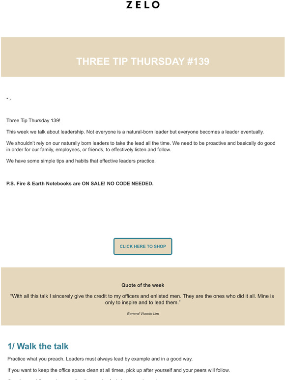 Zelo: Three Tip Thursday #139: "With great power comes great ...