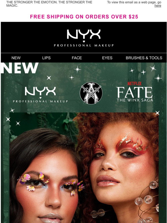 NYX Cosmetics: SAY HELLO to our limited edition Fate: the WINX Saga ...