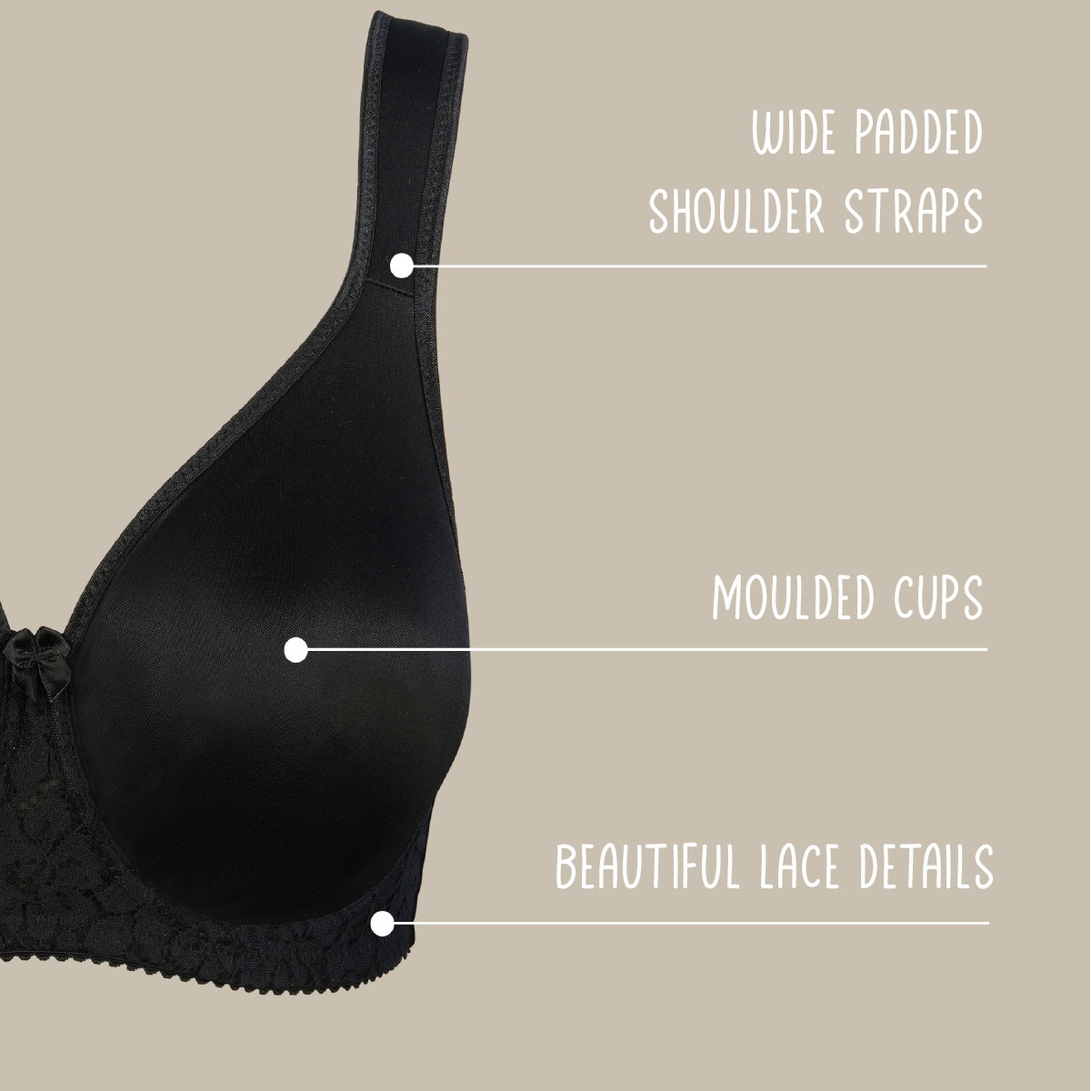 Miss Mary of Sweden: Smooth Lacy – the perfect t-shirt bra | Milled