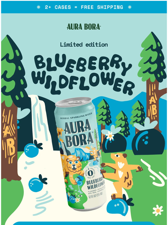 Aura Bora: Blueberry Wildflower is HERE 🌸 | Milled