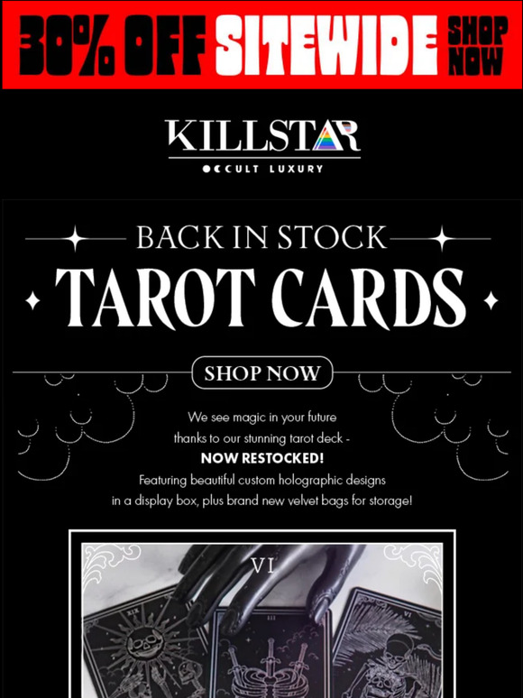 Killstar: TAROT CARDS ARE BACK! ﻿ | Milled