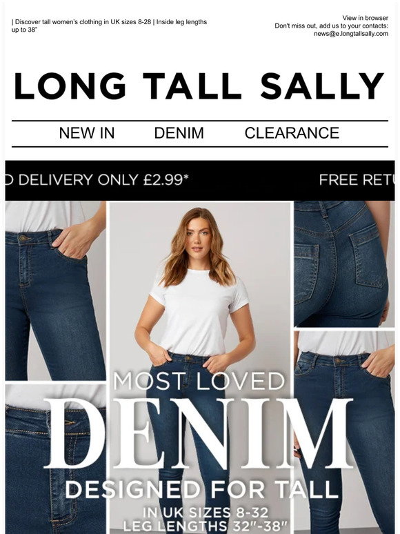 Long Tall Sally: INCOMING: Iconic Denim Styles | Milled