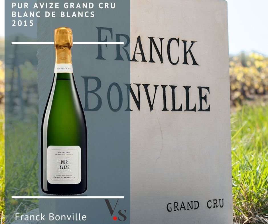 vinoso: RARITA'🕵️‍♀️ Franck Bonville - Champagne Pur Avize Grand Cru Blanc de Blancs 2015 | Milled