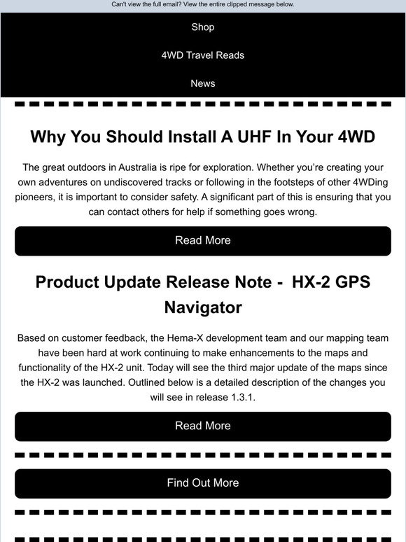 Hema Maps: Why You Should Install A UHF In Your 4WD 🚙 | Milled