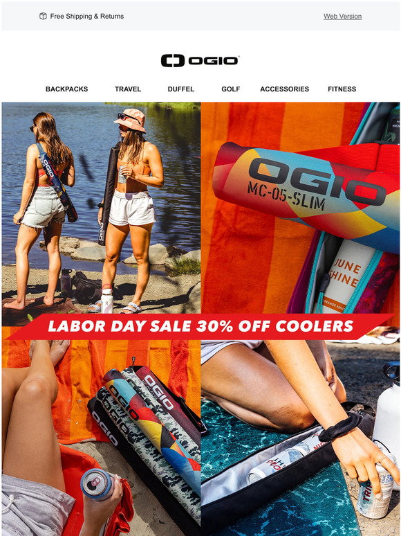 OGIO International: Happening Now: 30% Off Coolers | Milled