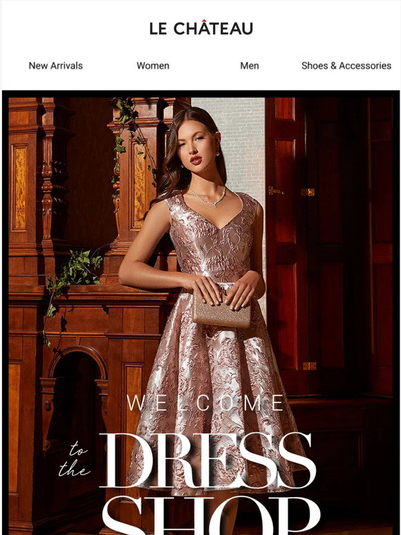 Le Château: Welcome to the dress shop 👗 | Milled