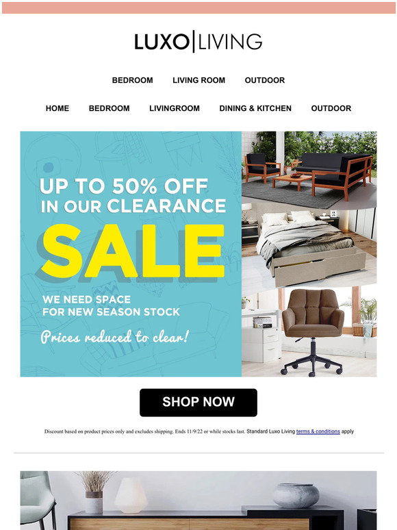 Luxo Living: [CLEARANCE SALE] 💨 Prices reduced to clear stock! | Milled