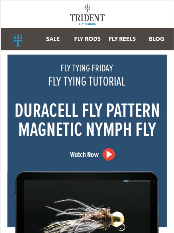 Trident Fly Fishing: How to tie a Duracell Fly. | Milled