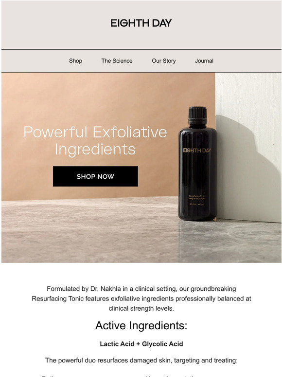 Eighth Day: The True Ingredient Story. | Milled