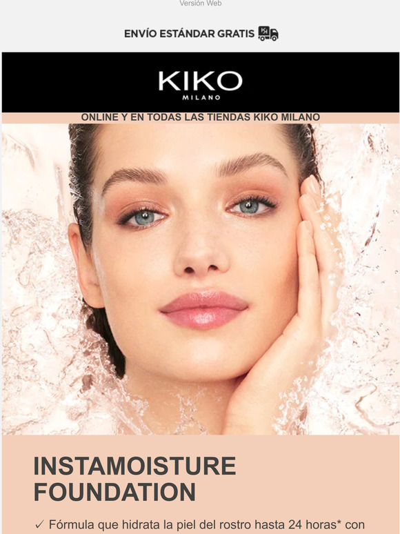 Kiko Milano ES: Descubre Instamoisture Foundation | Milled