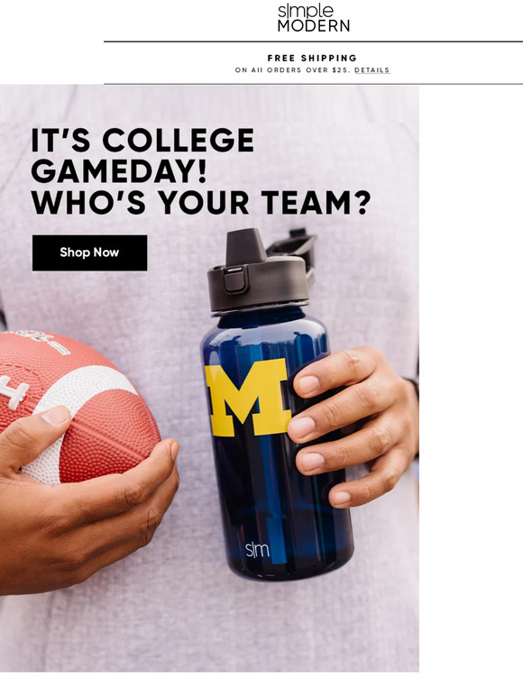 Simple Modern: Show Team Spirit With Every Sip 🤩 | Milled