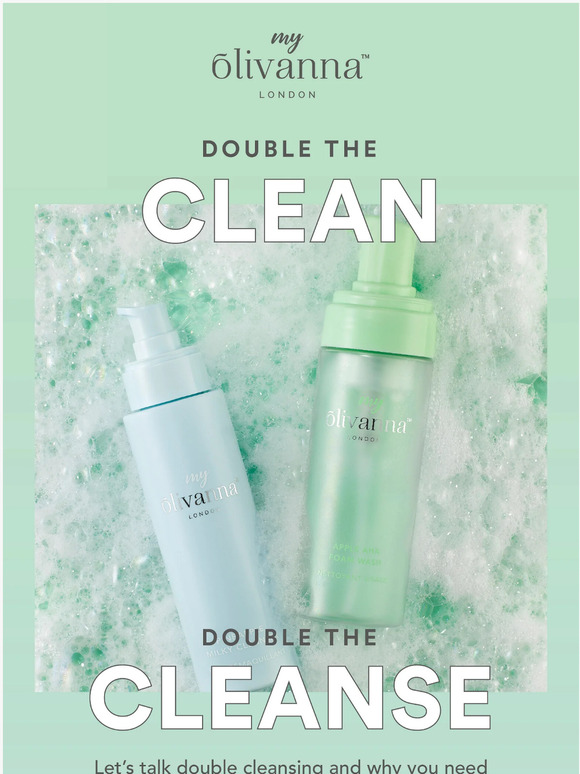 Olivanna: Let’s double cleanse friends! 🍏🍍 | Milled