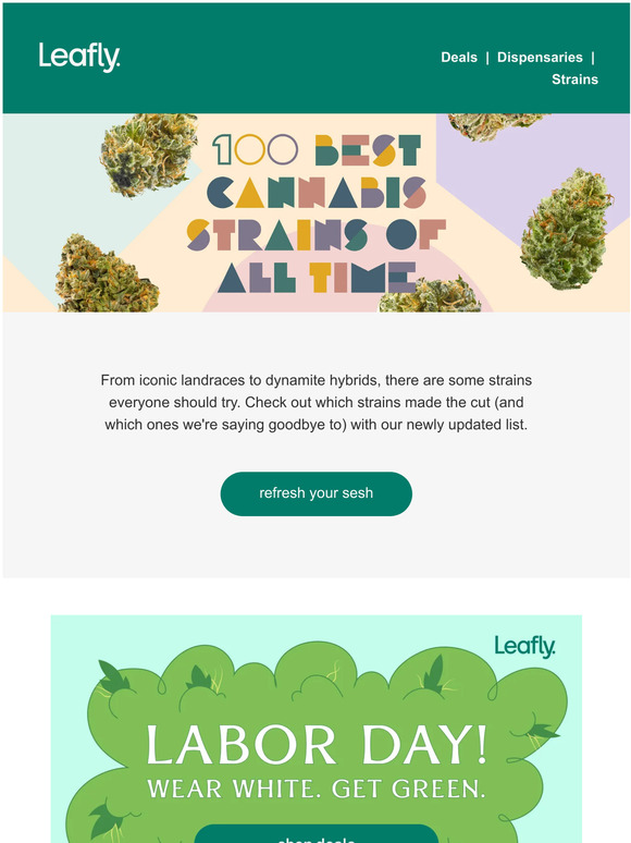 Leafly: Best weed strains for the long weekend | Milled