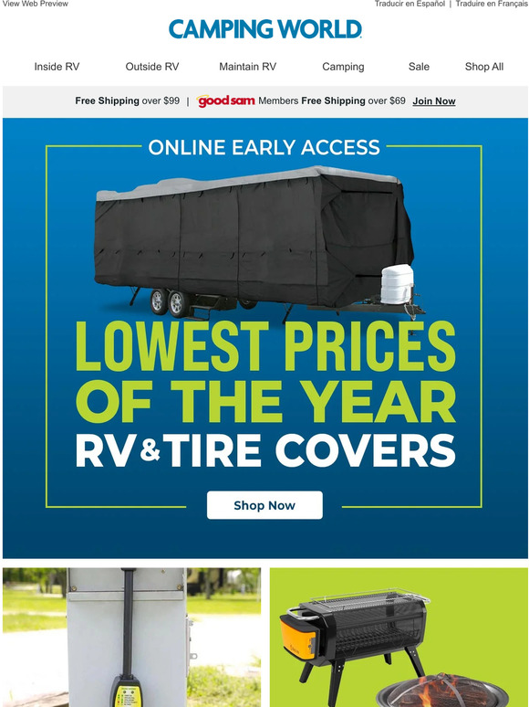 Camping World: Grab Camping Tents for up to 40% off! | Milled