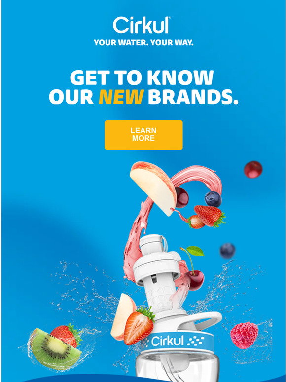 Cirkul: Say Hello to Our NEW Brands! 👋 | Milled