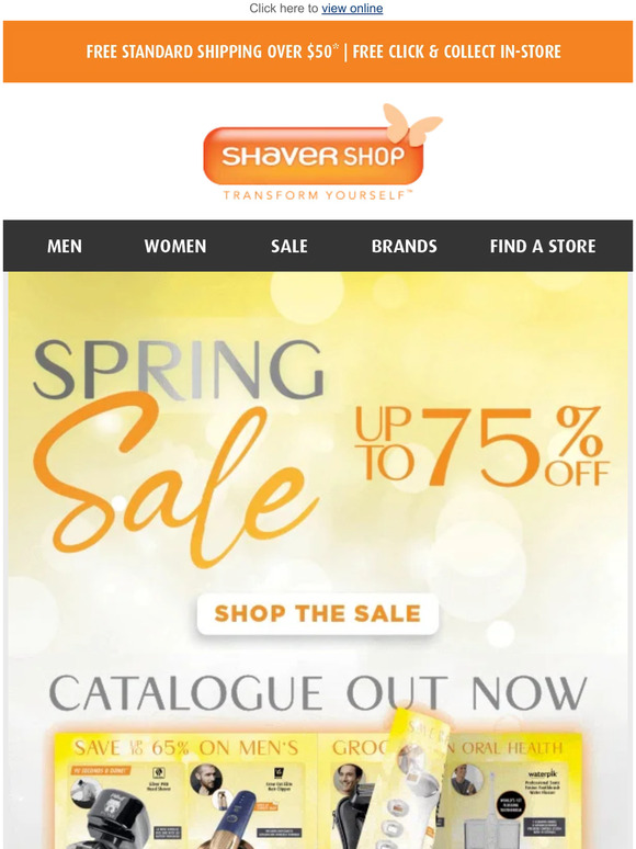 Shaver Shop: Spring Catalogue Out Now! | Milled