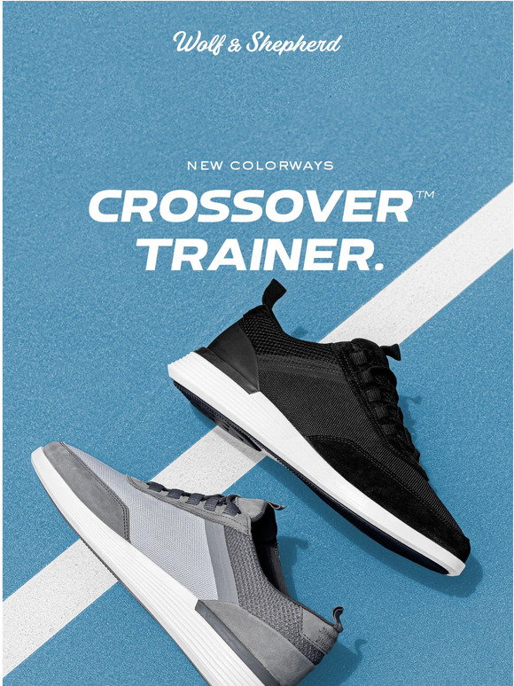 Wolf & Shepherd: JUST DROPPED: New Colors in the Crossover Trainer | Milled