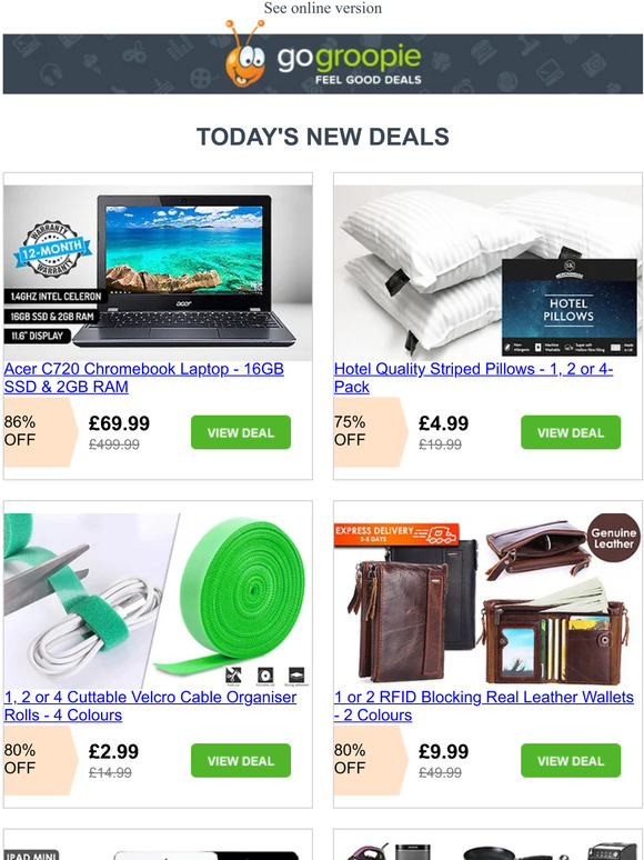 Go Groopie: This CLEARANCE Is Waaaaaay Too Good! | Milled