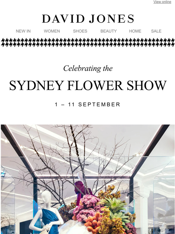 David Jones: Sydney Flower Show is in Bloom | Milled