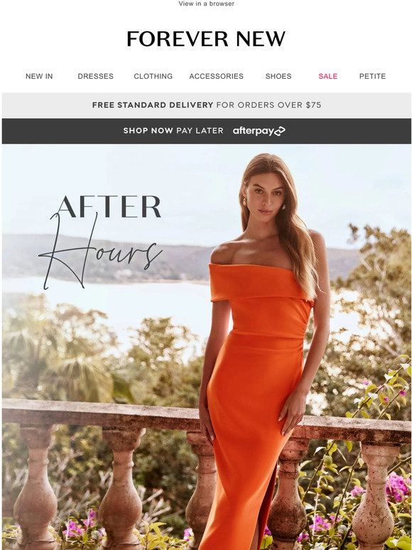 Forever New: Discover evening dresses for your next event | Milled