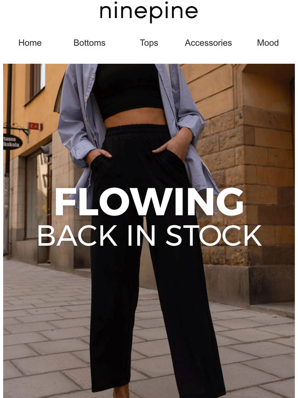 Nine-Pine: Back in stock and ready to flow | Milled