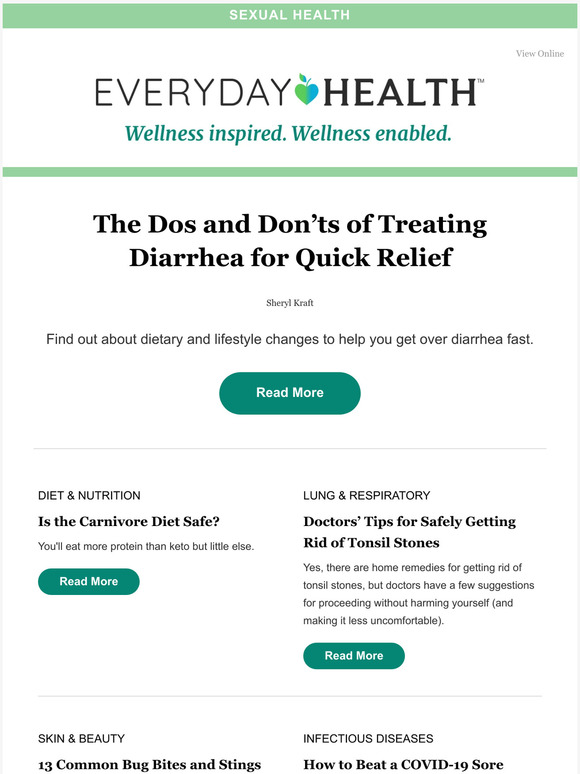 Lifescript: The Dos and Don’ts of Treating Diarrhea for Quick Relief ...