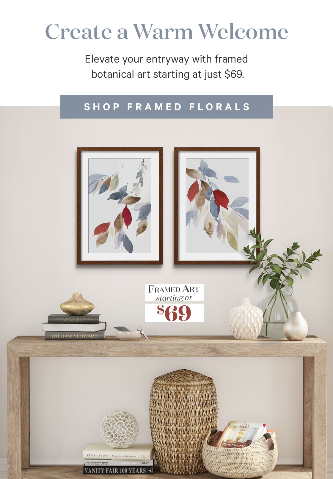 Art.com: Welcome guests with an elegant entryway. | Milled