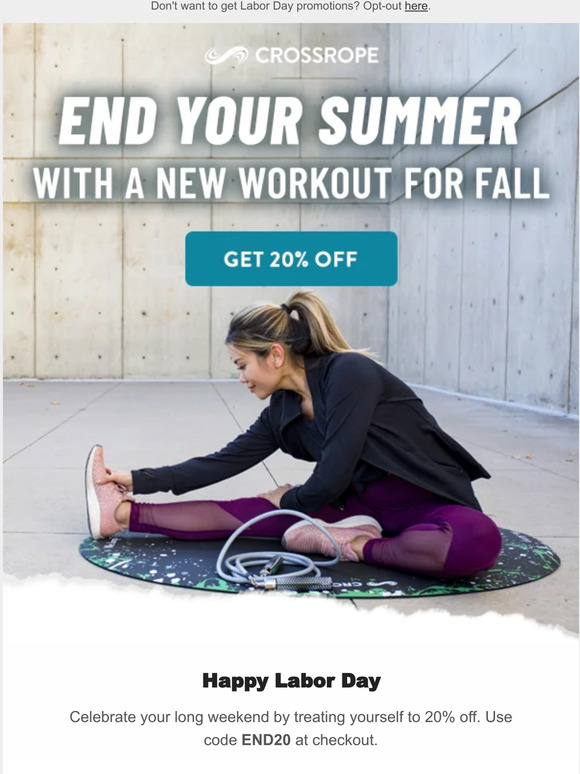 Crossrope: ☀️ End Your Summer With A New Crossrope | Milled