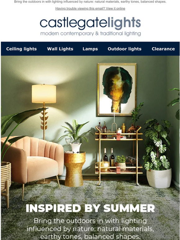 Castlegate Lights: Lighting inspired by Summer 🌞 | Milled