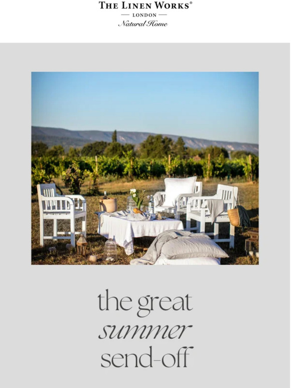 The Linen Works: The Great Summer Send-Off | Milled