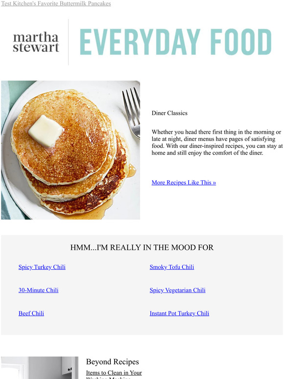 Martha Stewart: 38 Classic Diner Recipes You Can Make at Home | Milled
