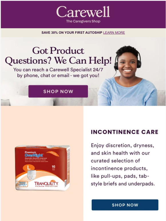 Carewell: Running Low or Have Questions? We're Here For You. 💜 | Milled