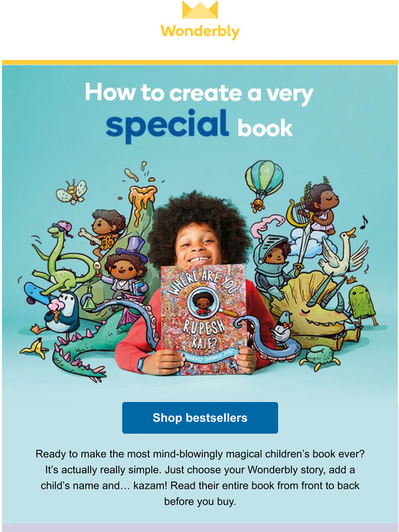 Wonderbly: How to create a very special book | Milled