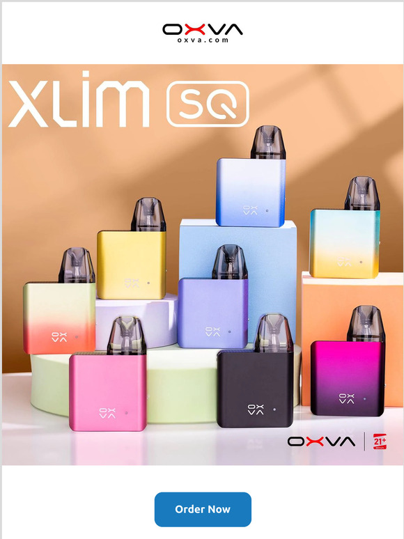 OXVA: New! OXVA SQ Kit! 50% Chance To Get FREE STICKER~ | Milled