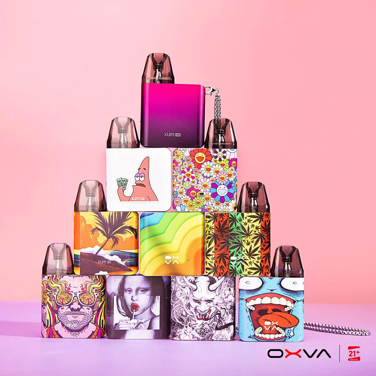 OXVA: New! OXVA SQ Kit! 50% Chance To Get FREE STICKER~ | Milled