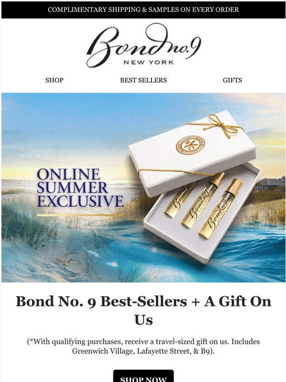 Bond No.9 New York: FINAL HOURS | Summer Gift With Purchase | Milled