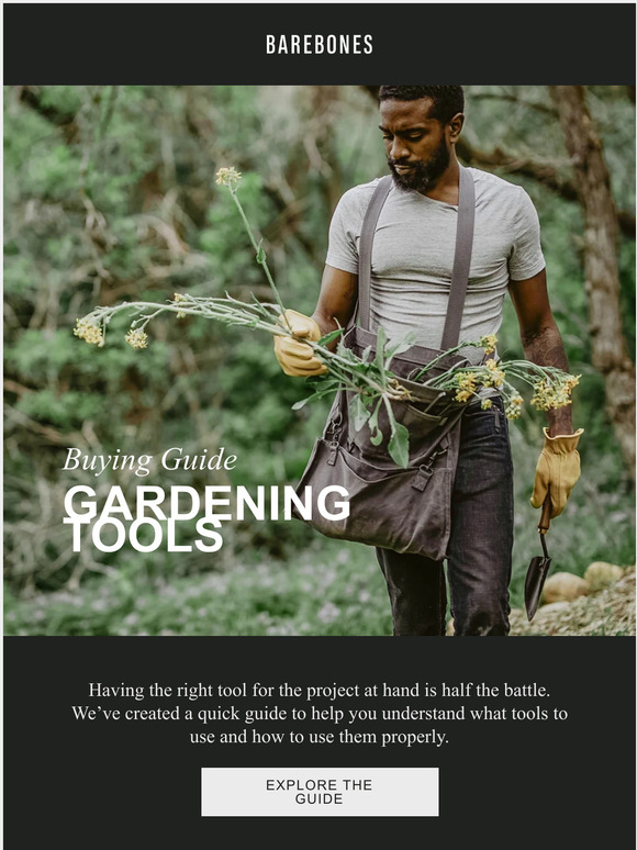 Barebones: How To Build Your Garden Tool Kit | Milled