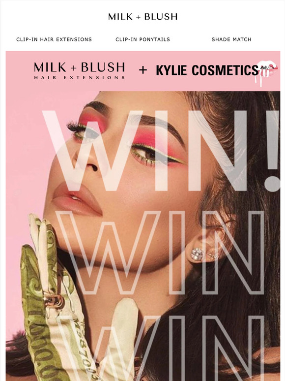 Milk + Blush: WIN a Kylie Cosmetics + Milk+Blush bundle 🤩 | Milled