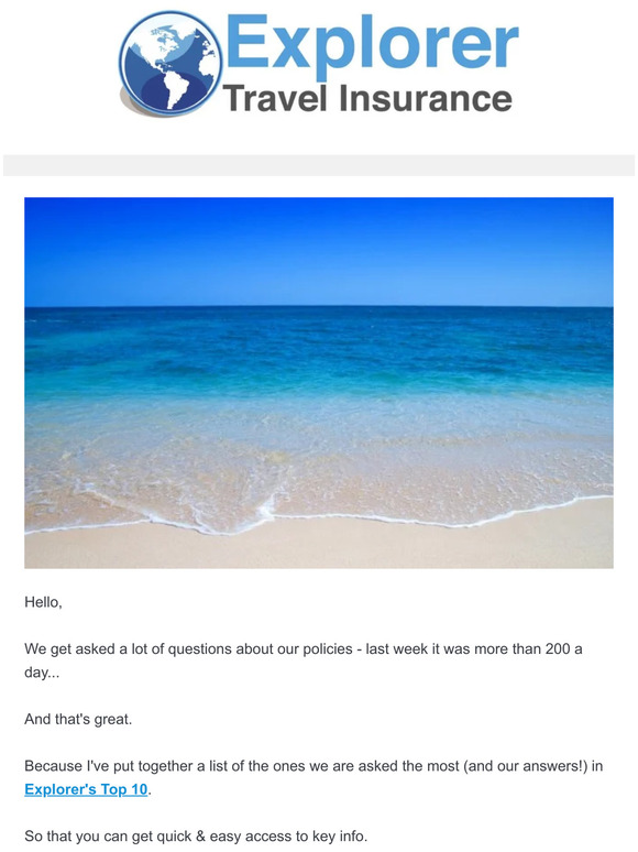 Explorer Travel Insurance: Our Top 1⃣0⃣ | Milled