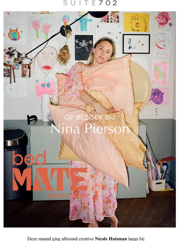 SUITE702: Binnenkijken bij Nina Pierson 🌿, bedMATE of the month | Milled